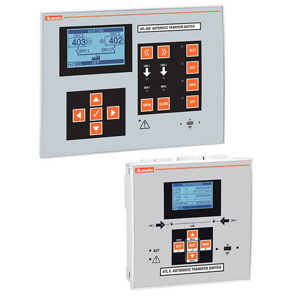 . Automatic transfer switch controllers