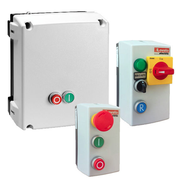 . Electronic and electromechanical starters